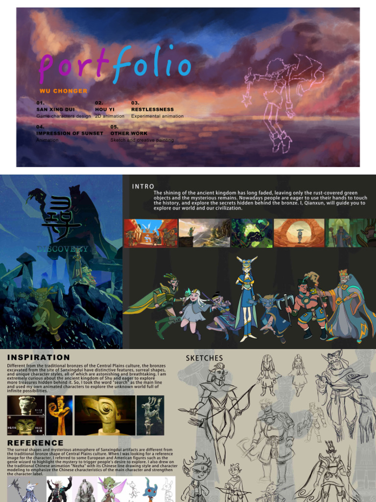 Portfolio For Master | PDF