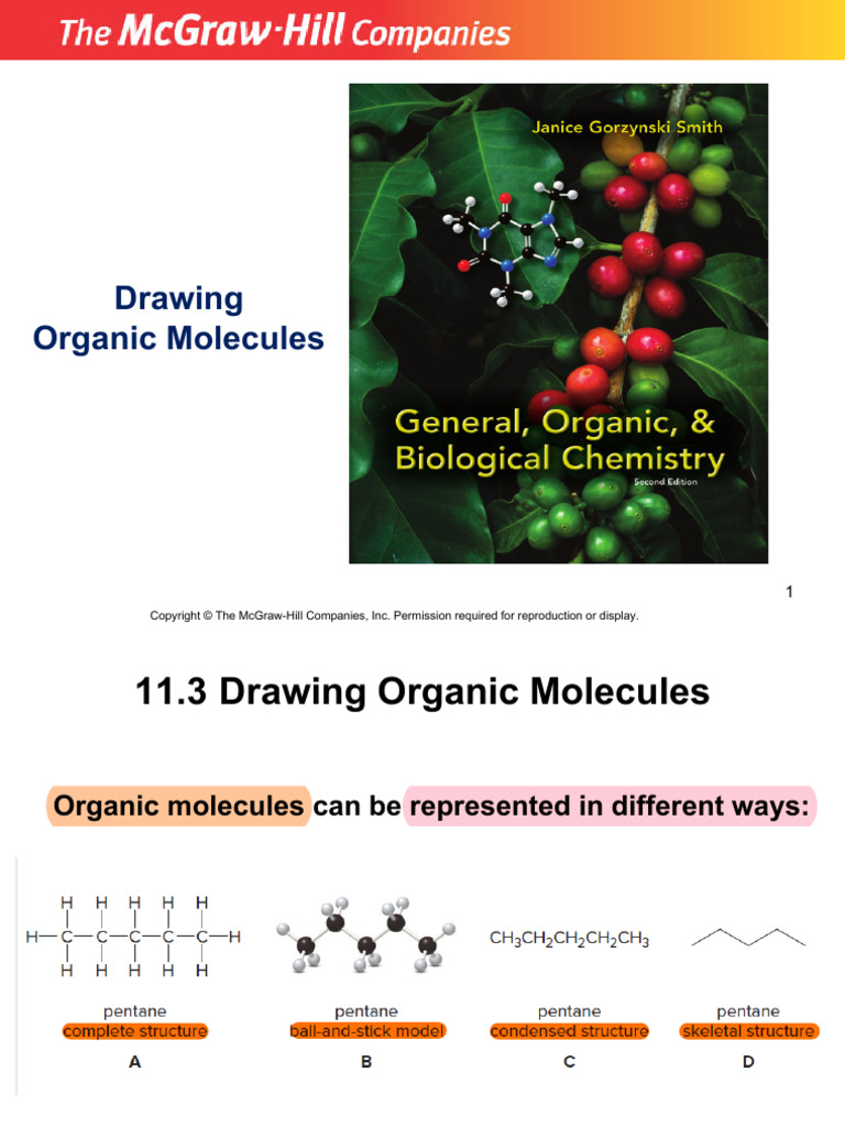 Drawing Organic Molecules | PDF | Chemical Bond | Chemistry