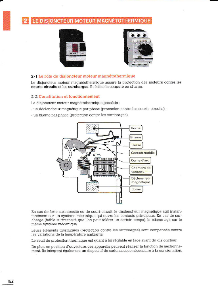 Le Disjoncteur Moteur | PDF