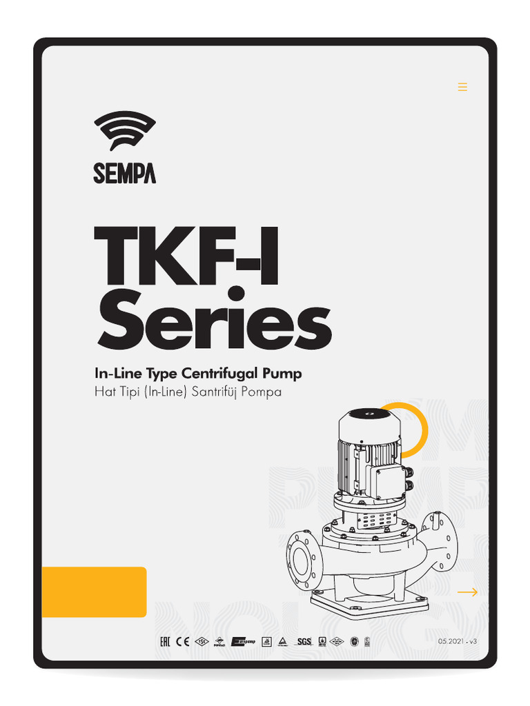 Sempa Pump TKF I Booklet | PDF