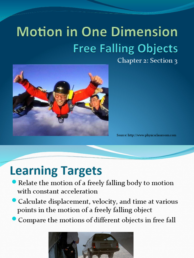 Free Fall | PDF | Acceleration | Velocity