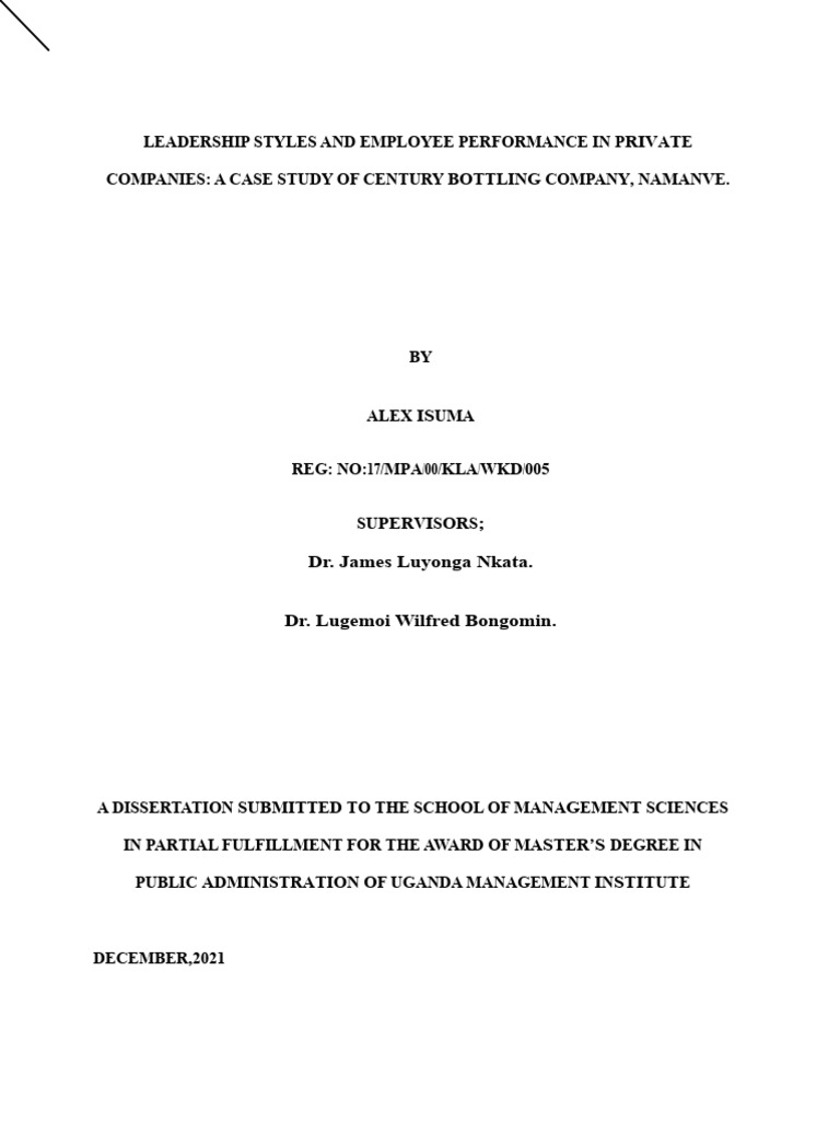 Alex | Download Free PDF | Leadership | Transformational Leadership