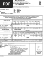 Mill Test Certificate - Example | PDF | Applied And Interdisciplinary ...
