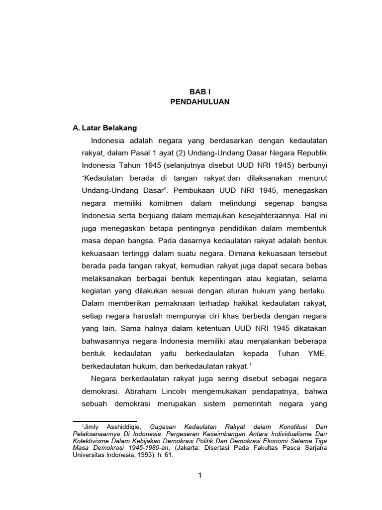 Skripsi Revisi Fix BGT Salinan | PDF | Hukum