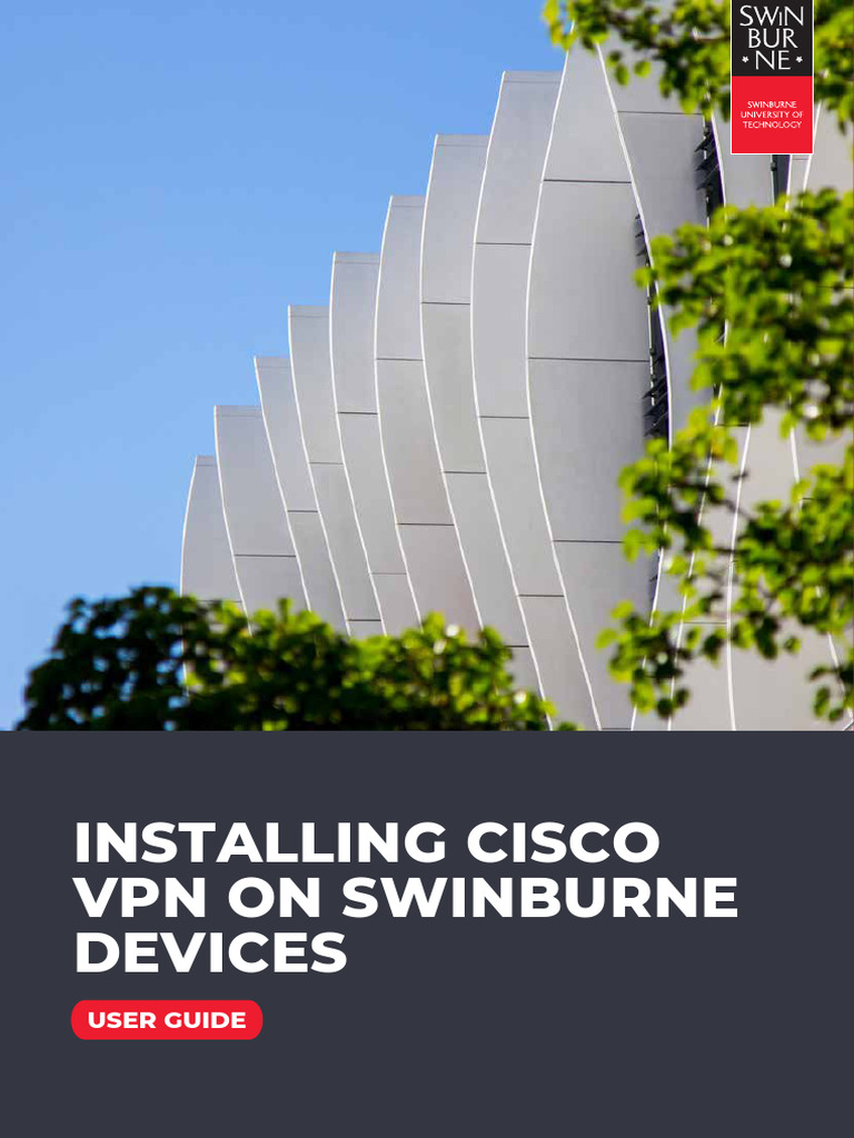Swinburne VPN Installation Guide Swinburne Devices | PDF | Virtual ...