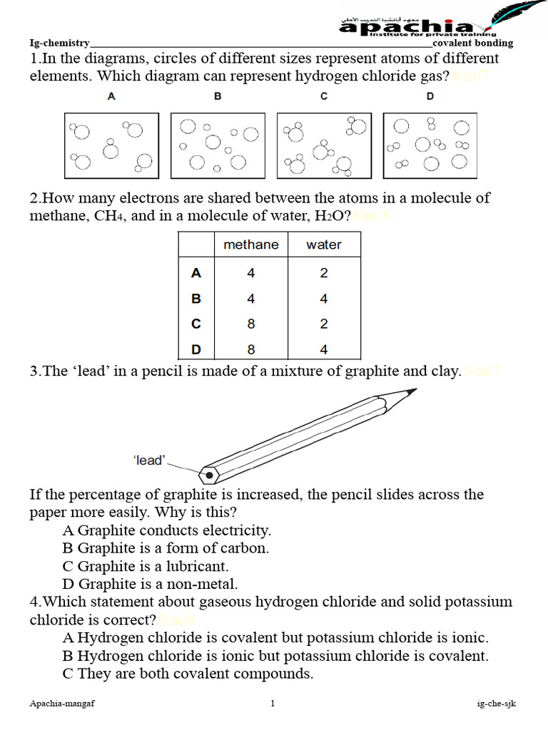 Covalent Bond | PDF | Chemical Bond | Chemical Compounds