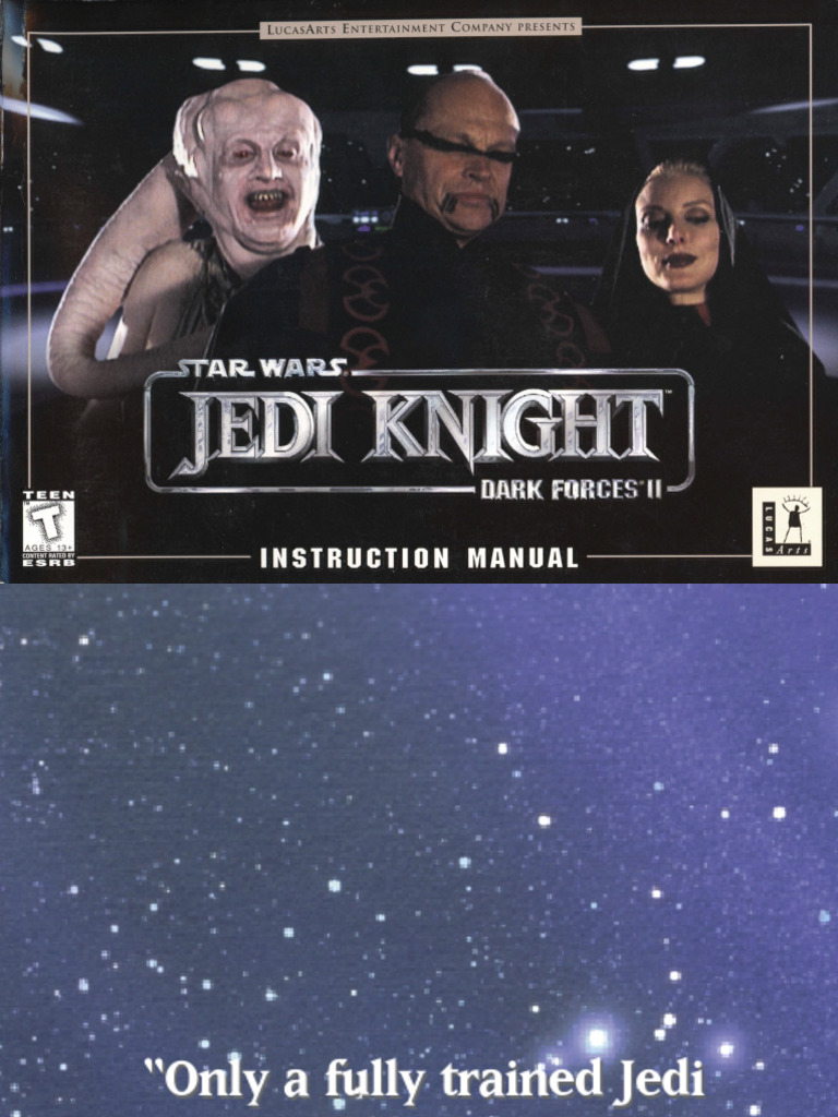 StarWars JediKnight DarkForces2 Manual | PDF | Computer Keyboard | Directory (Computing)