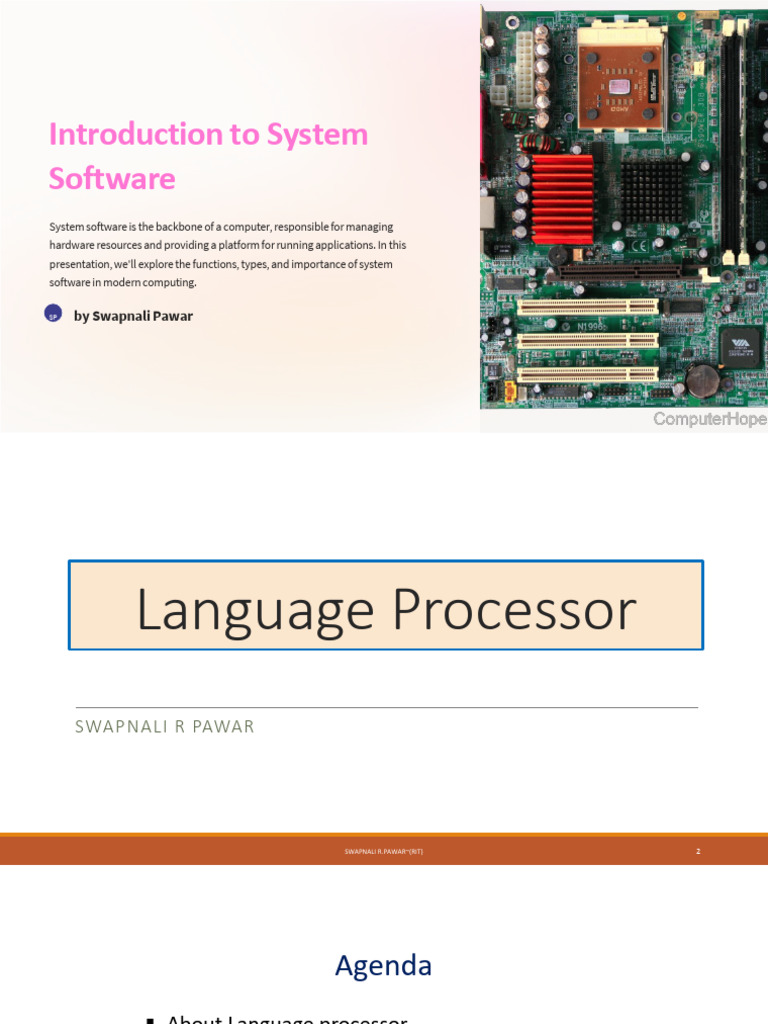 4 LanguageProcessors | PDF | Compiler | Programming