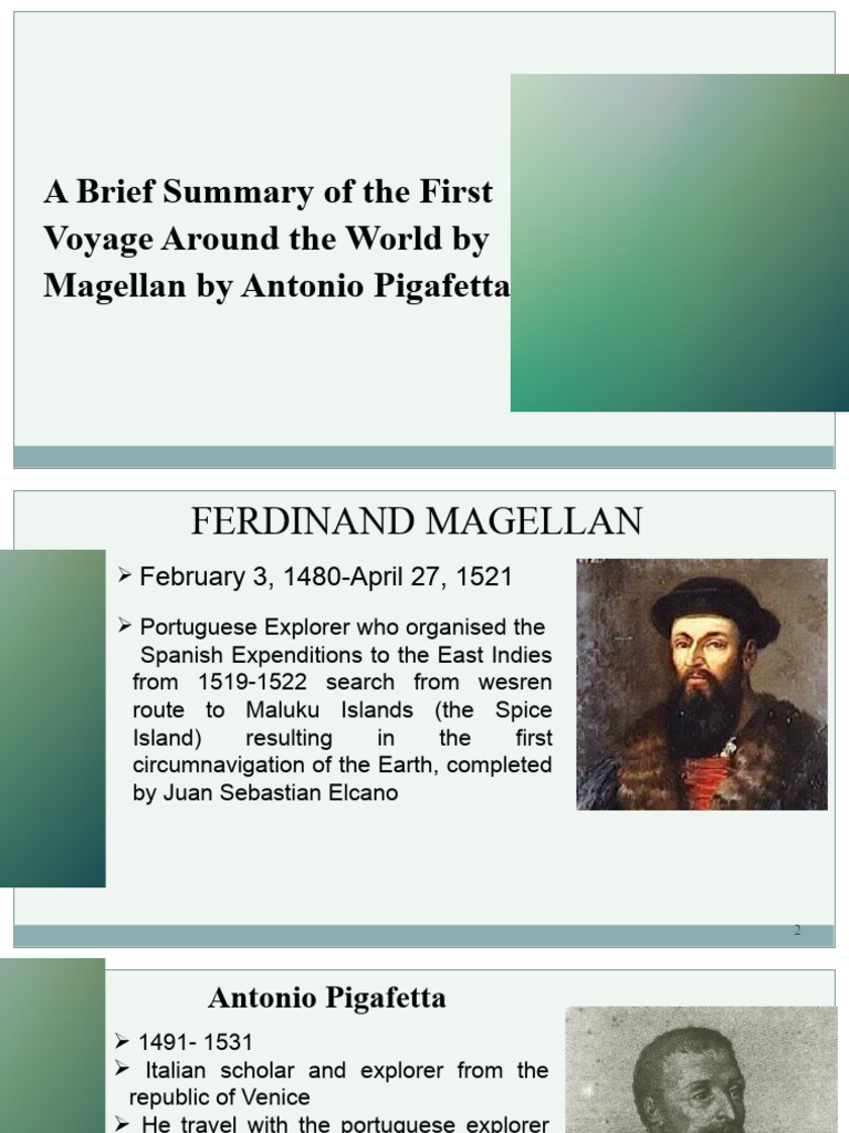 Voyage of Magellan | Download Free PDF | Age Of Discovery