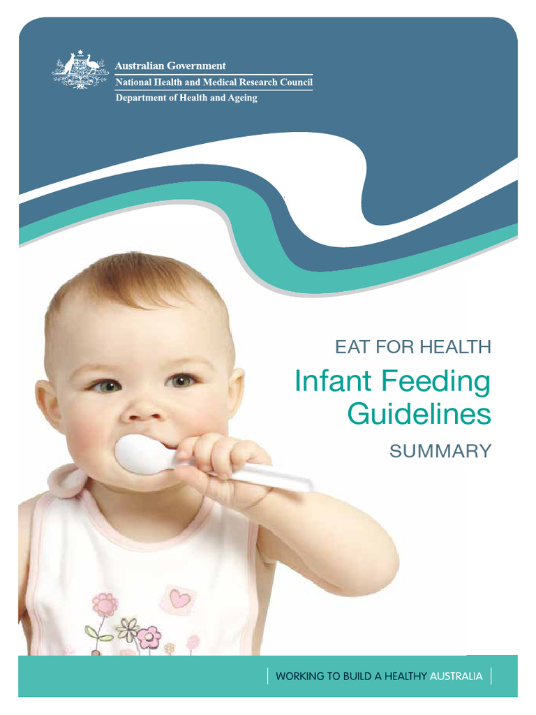Infant Feeding Guidelines Summary | PDF | Breastfeeding | Breast Milk