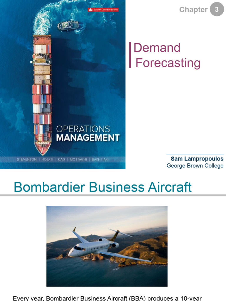 Stevenson7ce PPT Ch03 | PDF | Forecasting | Linear Regression