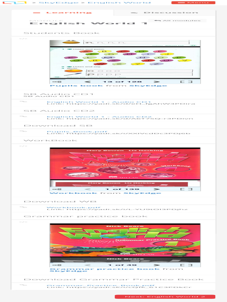Classmill - English World 9 | PDF | Science & Mathematics