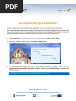 Instrukcja Pierwszego Logowania Do Portalu Informacyjnego Wot - 2019 | PDF