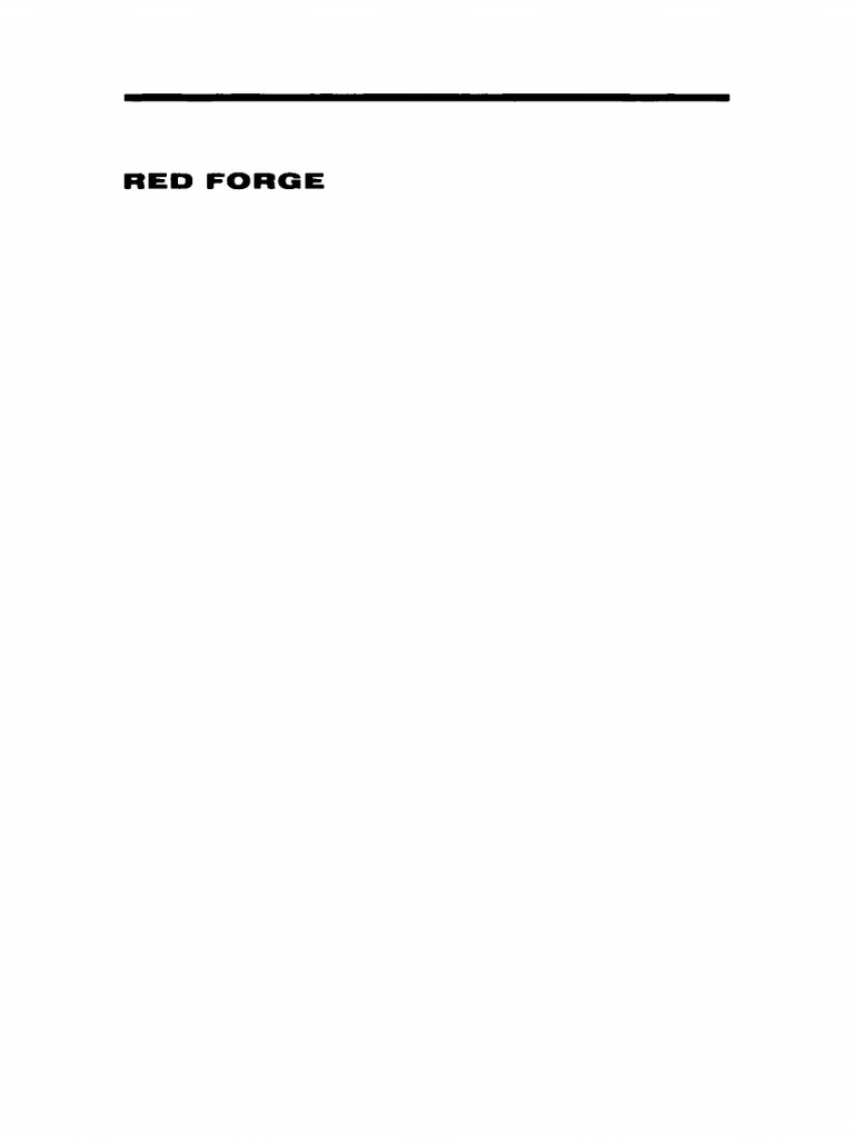 Red Forge Soviet Military Industry Since 1965 (Peter Almquist) (Z ...