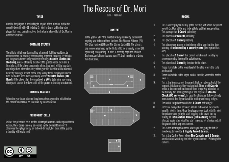 16 - Julio F Tassinari - The Rescue of Dr. Mori | PDF