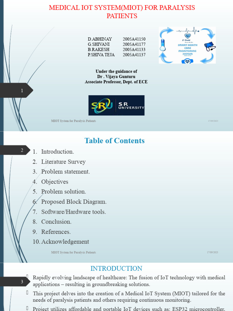 Capstone Batch | PDF | Internet Of Things | Monitoring (Medicine)