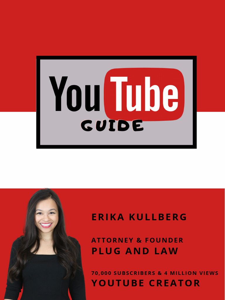 YouTube Guide - Erika Kullberg | PDF | You Tube | Affiliate Marketing
