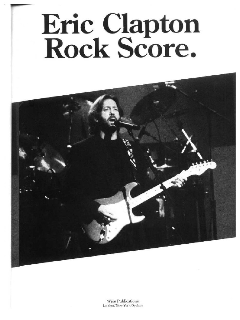 Eric Clapton Rock Scorepdf | PDF
