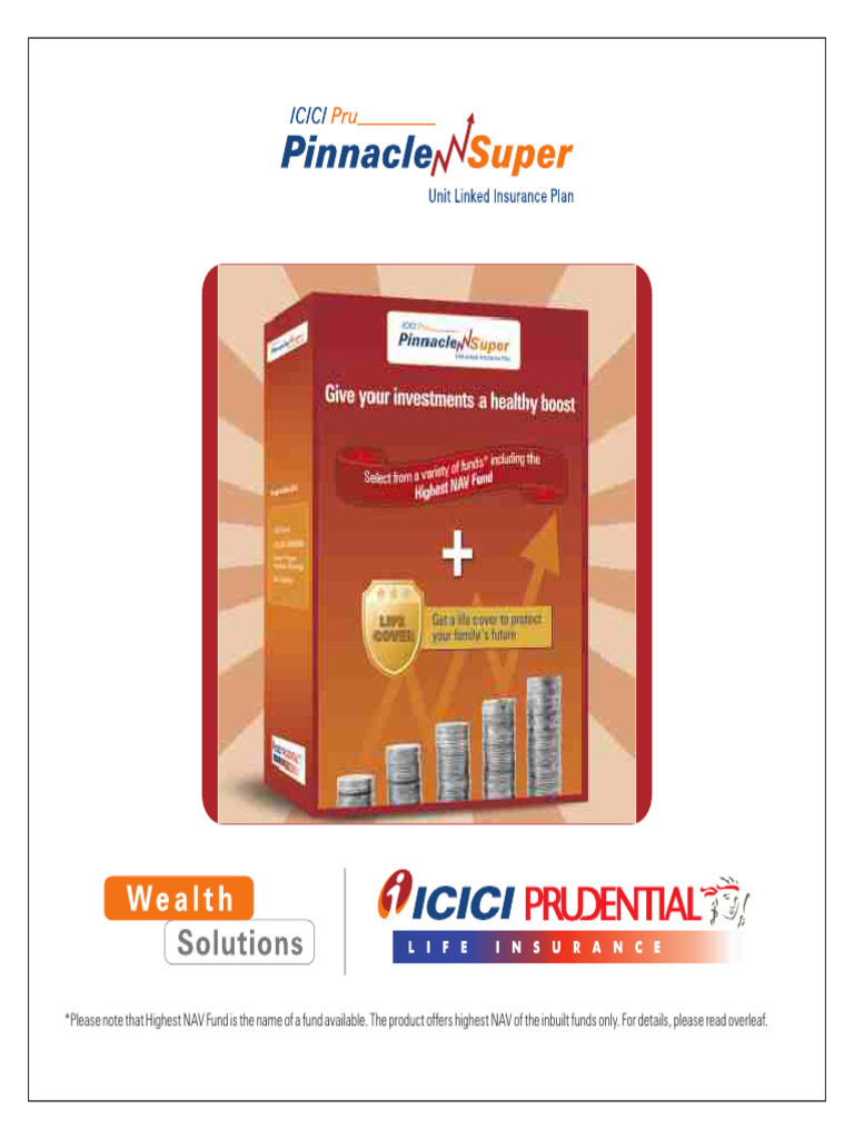Pinnacle Super Brochure | PDF | Money Market Fund | Insurance