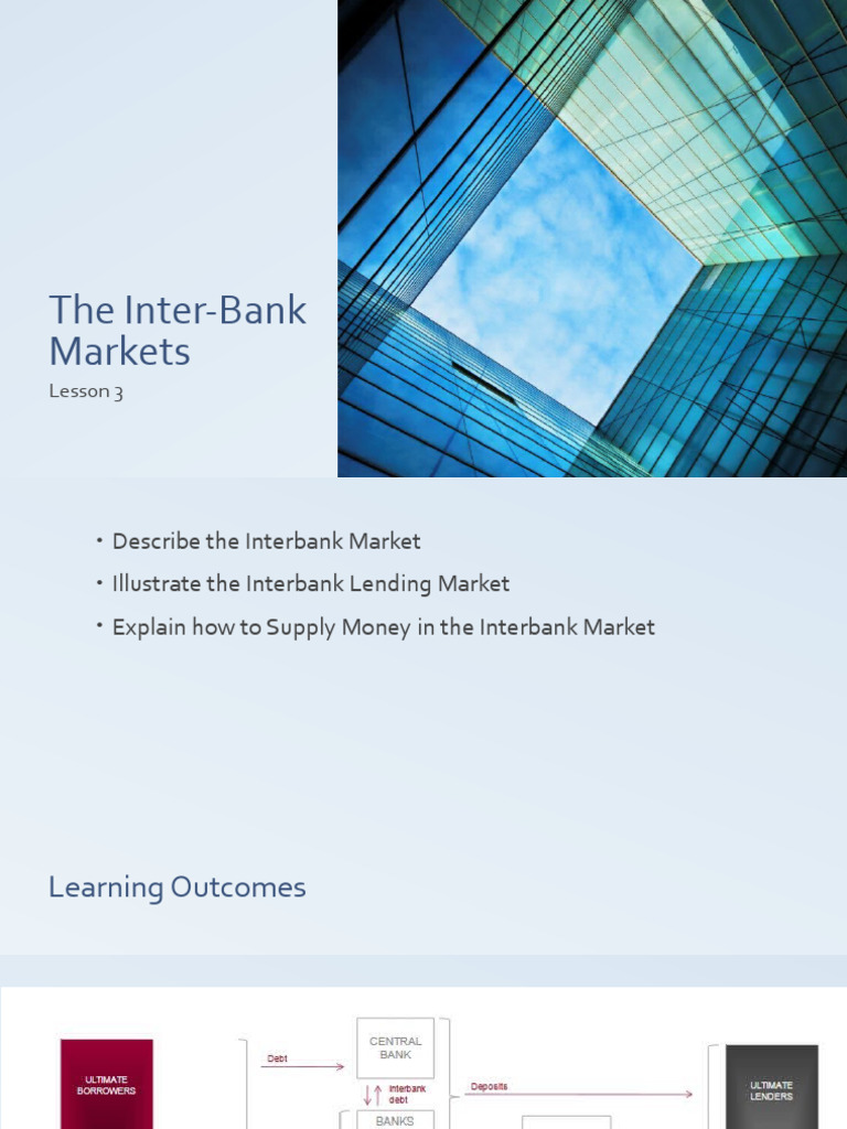 Understanding the Interbank Market | PDF | Interbank Lending Market | Loans