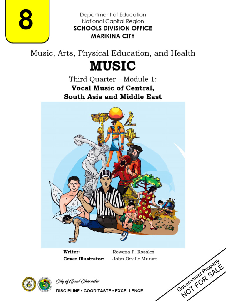 3RD QUARTER - Music-Grade-8-Module-1 | PDF | Singing | Entertainment