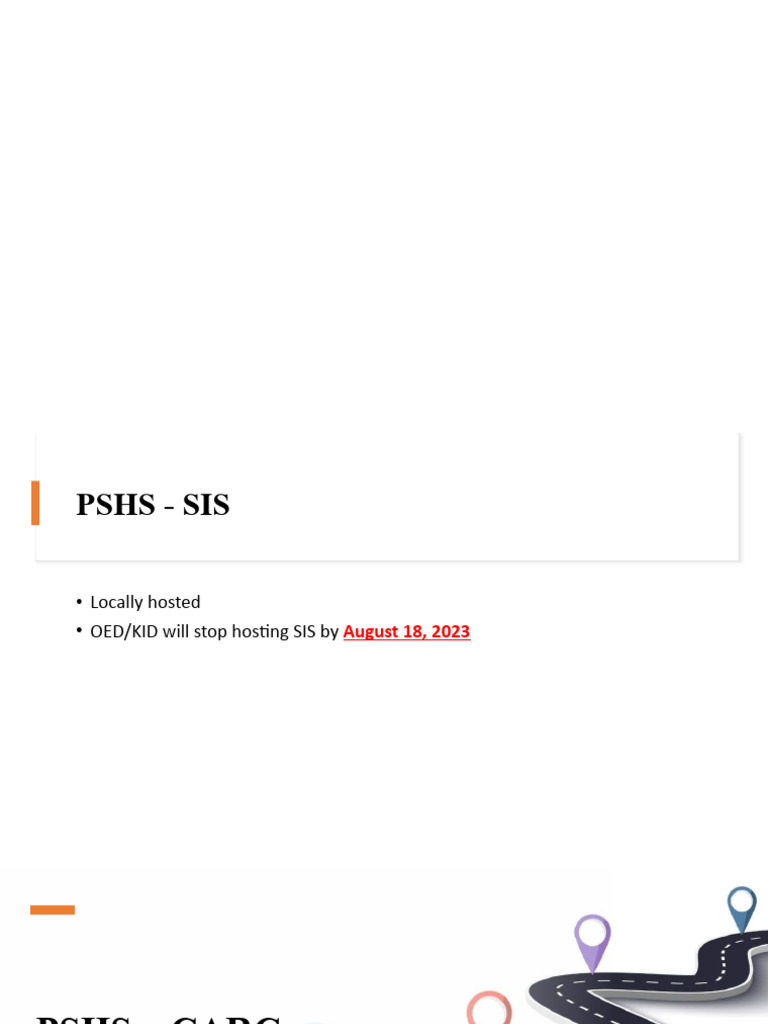 PSHS Ict Roadmap 2026 | Download Free PDF | Internet Access | Educational Technology