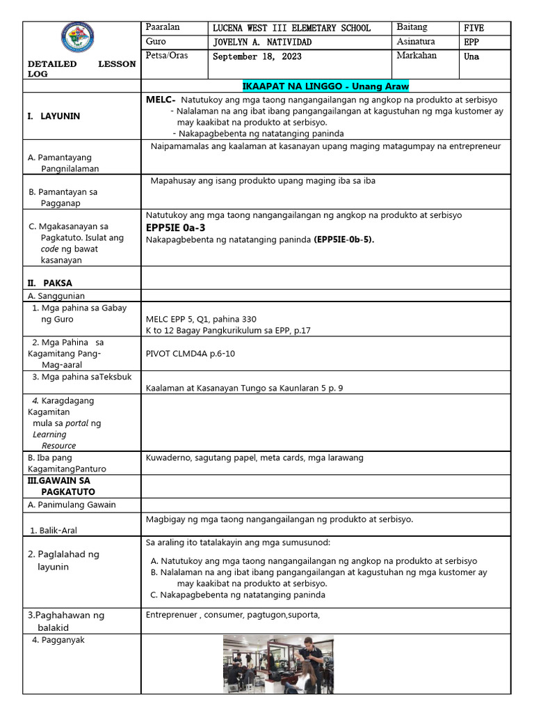 Q1 DLP Epp WK4 D1 5 | PDF