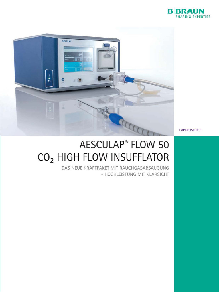 Aesculap Flow 50coinsufflateurhautdebit Pdf