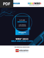 WRO 2025 Future Innovators Mission Guide | PDF | Robotics | Robot