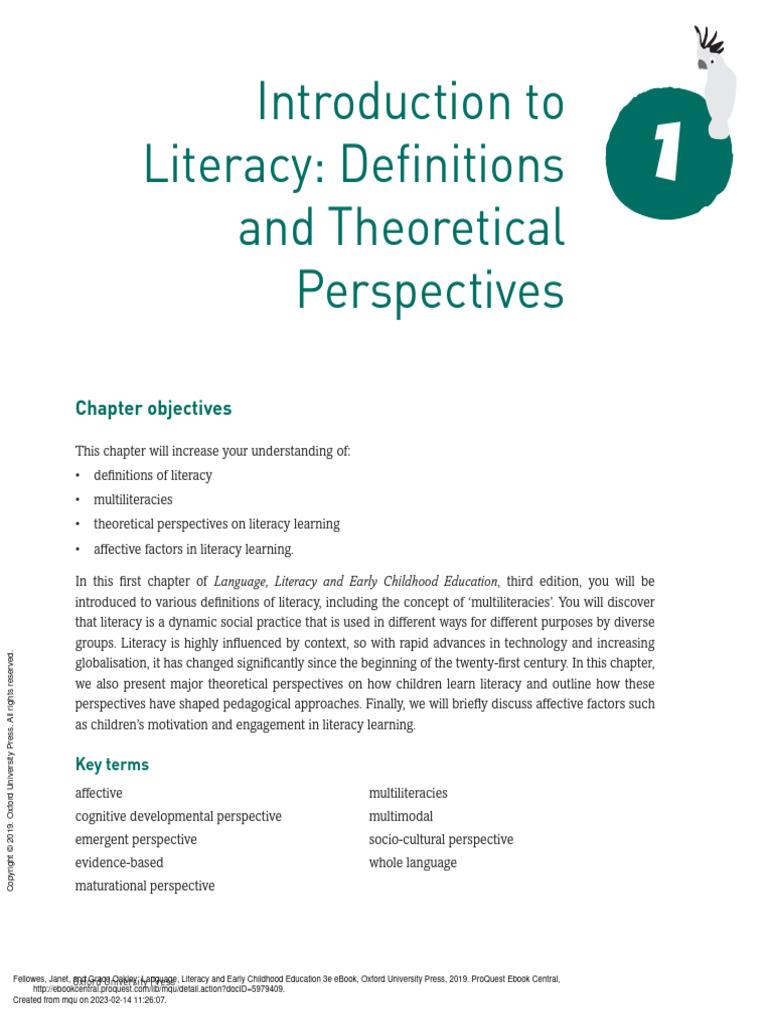 TEXTBOOK Lang&Lit Pages 1-265 | PDF | Literacy | Curriculum