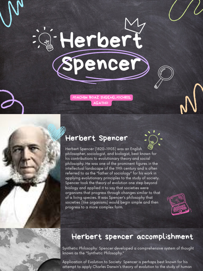 Herbert Spencer: Evolutionary Sociology Pioneer | PDF | Social Science ...