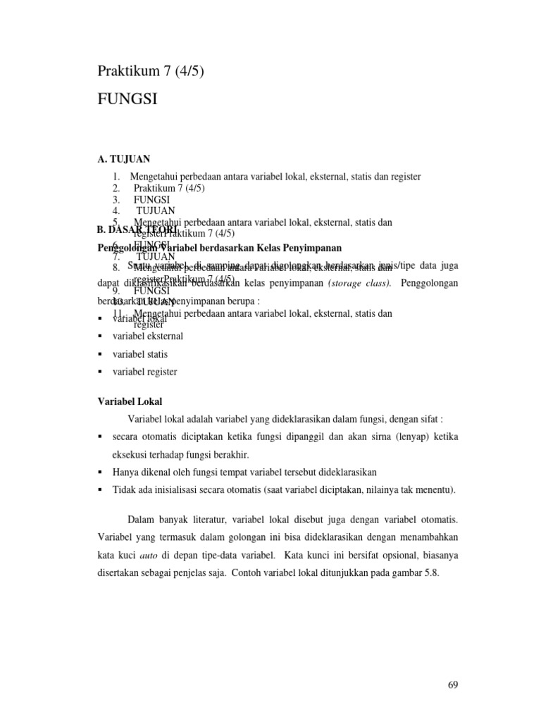 Modul Praktikum Pemrograman 2 | PDF