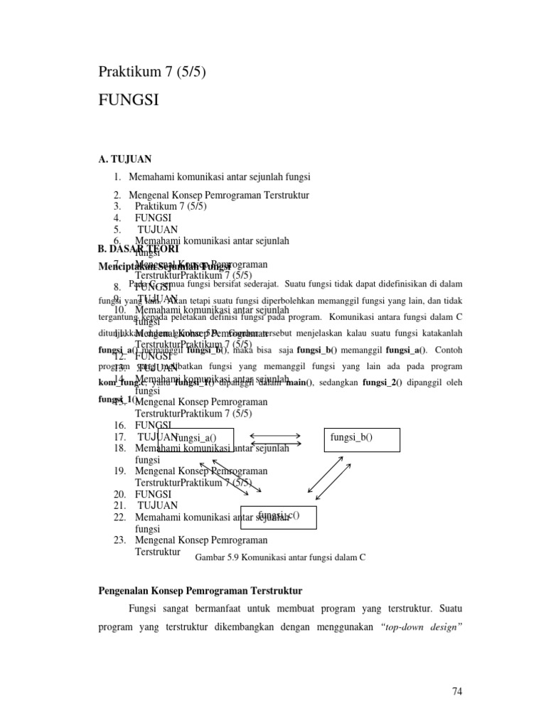 Modul Praktikum Pemrograman 3 | PDF