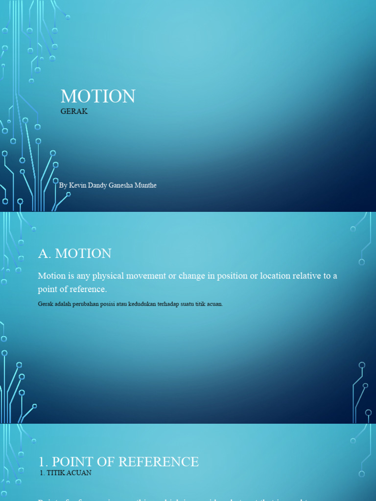Motion - Physics | PDF