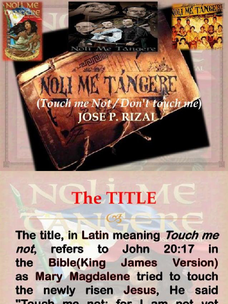 EL FILI and Noli | PDF