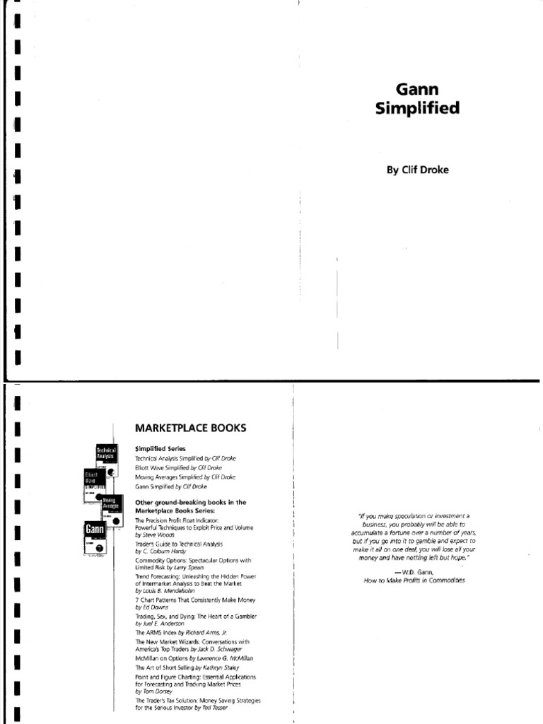 Gann Simplified - Clif Droke | PDF
