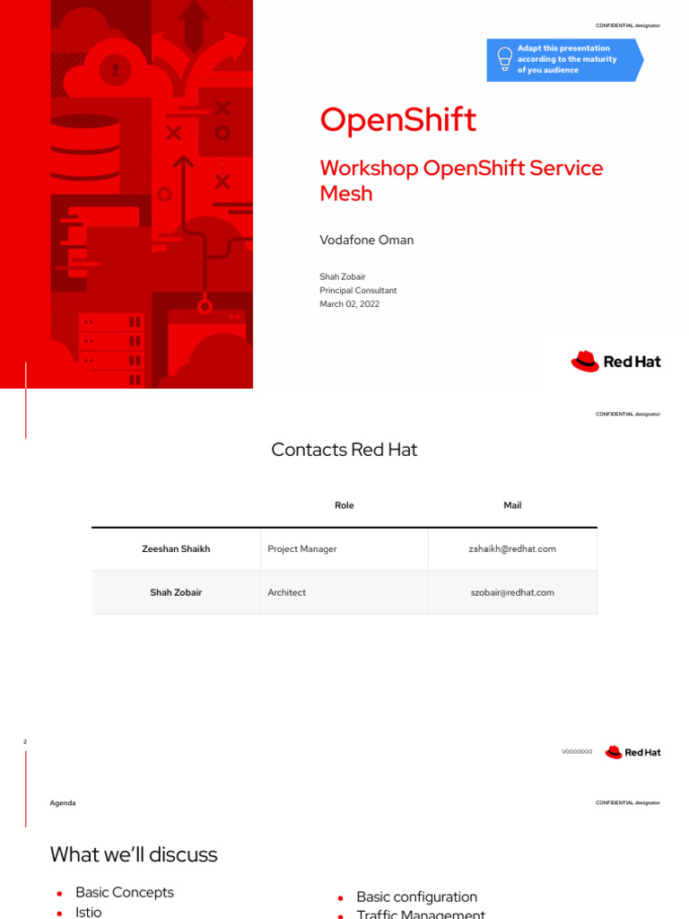 Red Hat Service Mesh Deep Dive | PDF | Computer Network | Proxy Server