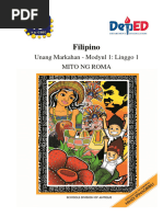 Filipino Module 1 Grade 10 Quarter 1 | PDF