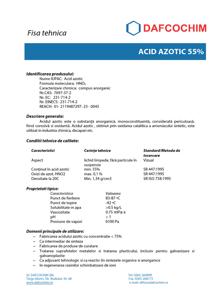 Acid Azotic | PDF