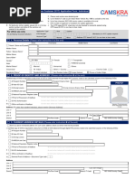 CAMSKRA Non Individual Form | PDF | Identity Document | Business