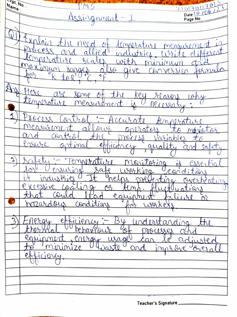 Assignment 1 PMS | PDF