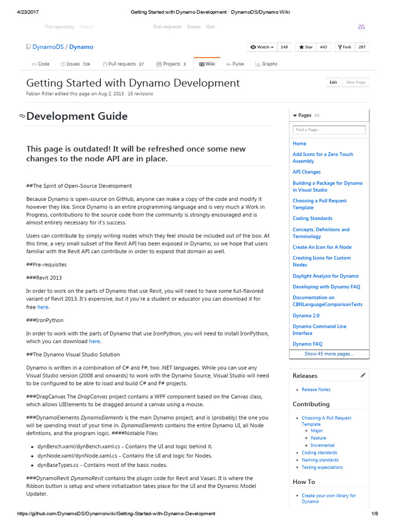 Getting Started With Dynamo Development | PDF | Extensible Application Markup Language | Scheme ...