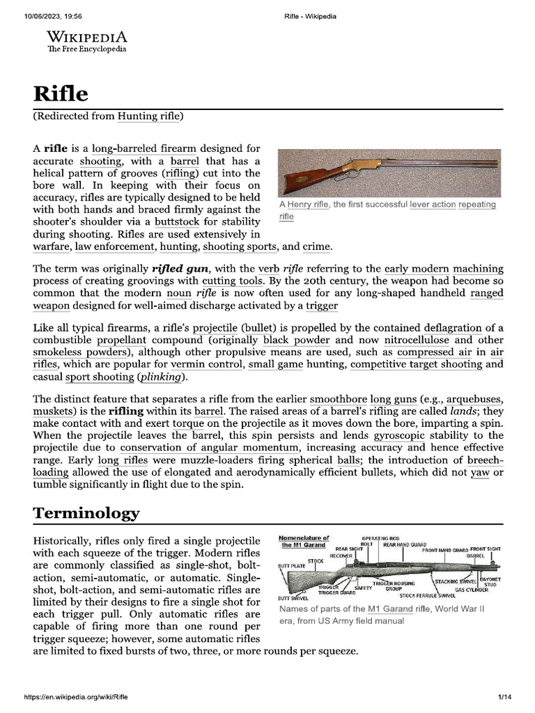 Rifle | PDF