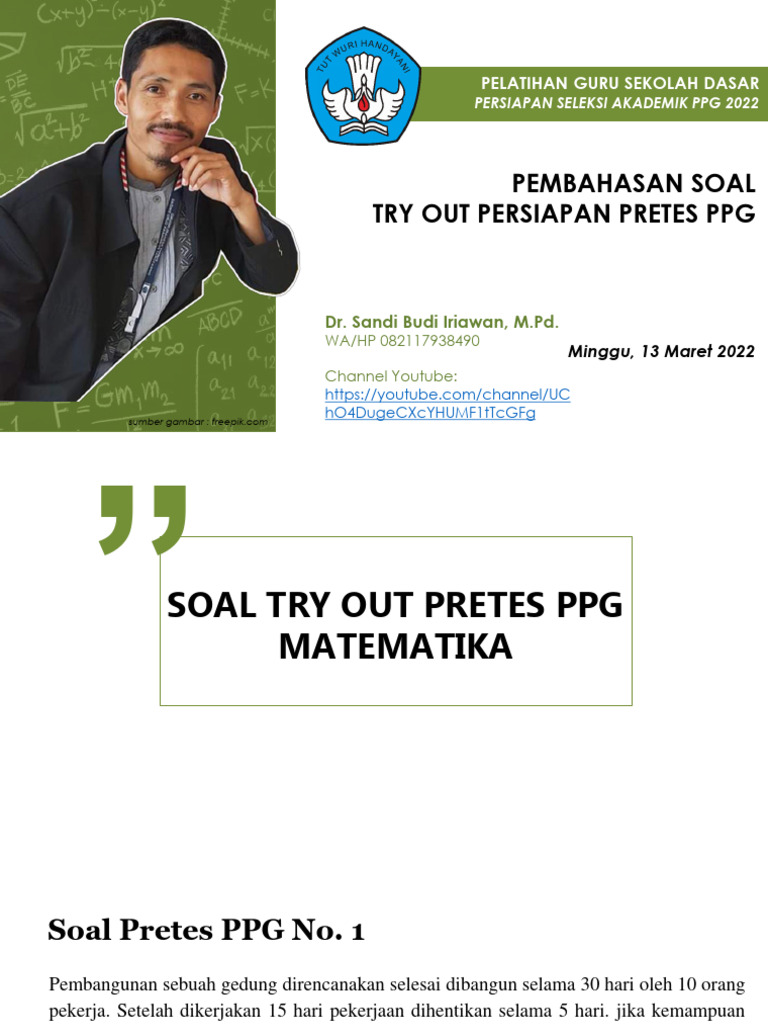 Pembahasan Tryout | PDF | Metode & Bahan Ajar