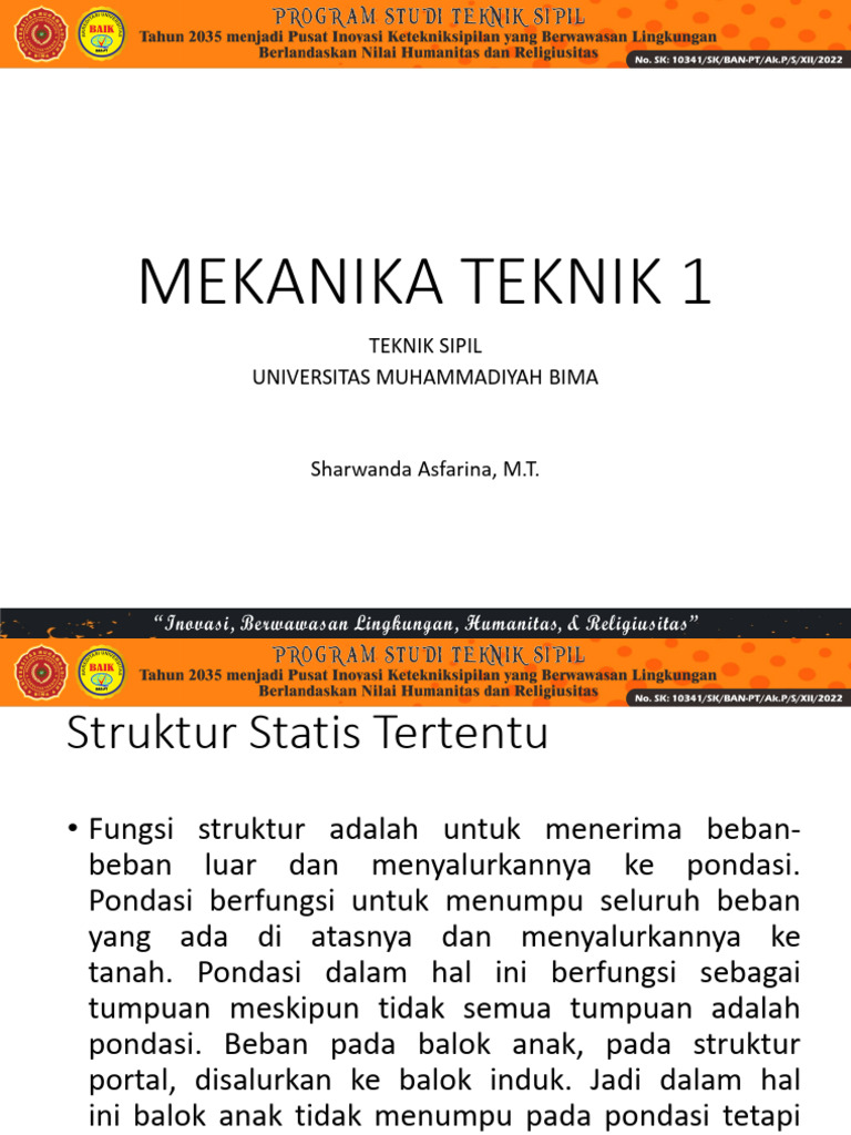 Mekanika Teknik | PDF