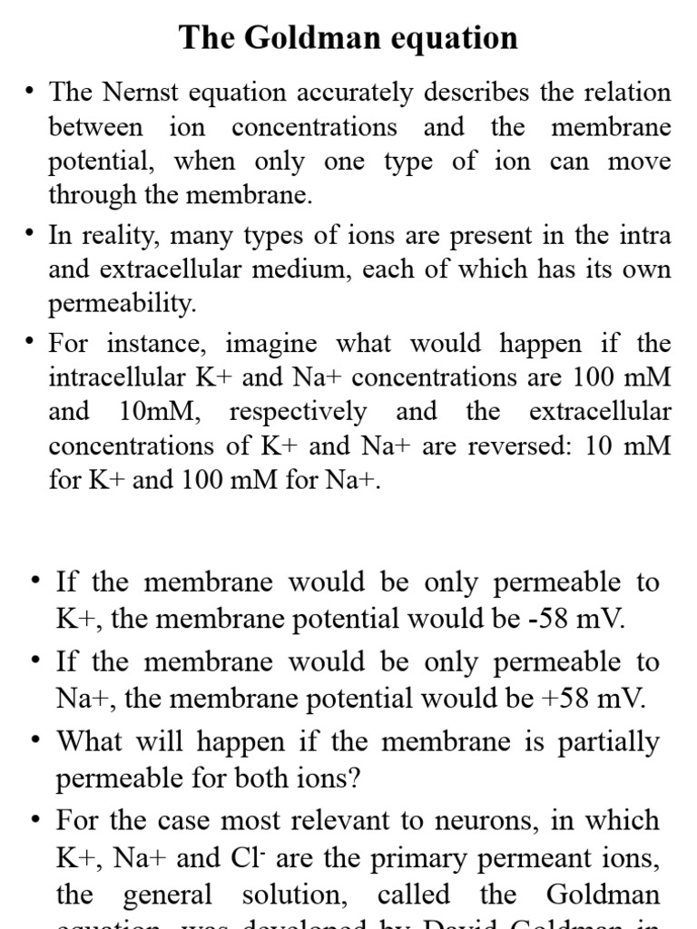 1-Ion Channels-08!06!2022 (08-Jun-2022) Material II 08-06-2022 Goldman ...