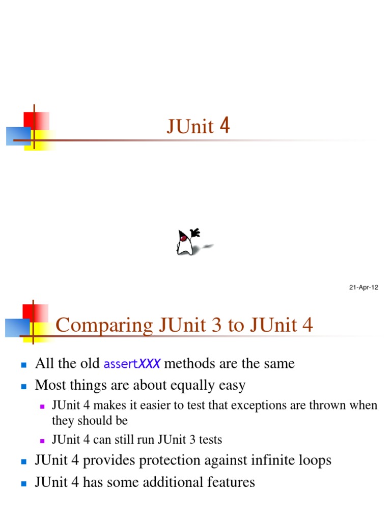 03 Junit4 | PDF | Inheritance (Object Oriented Programming) | Software Engineering