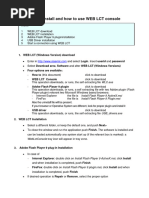 The Web LCT Installation Guide | PDF | Internet Explorer | Icon (Computing)