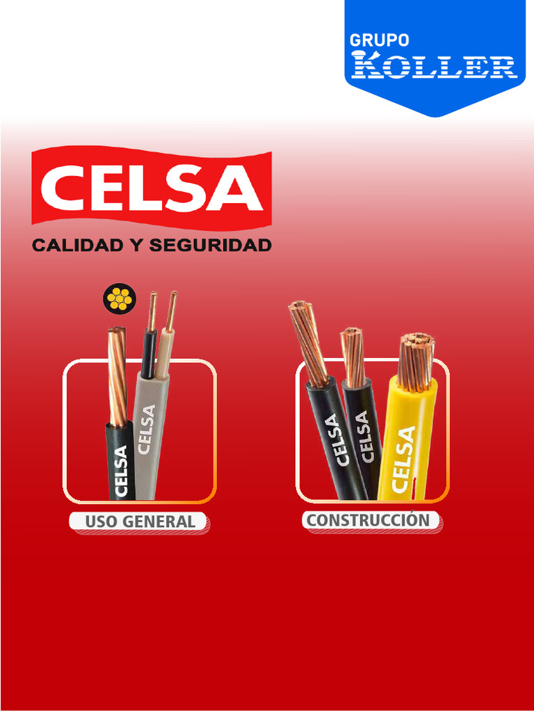 Celsa Catalogo | PDF | Cloruro de polivinilo | Aislador (Electricidad)