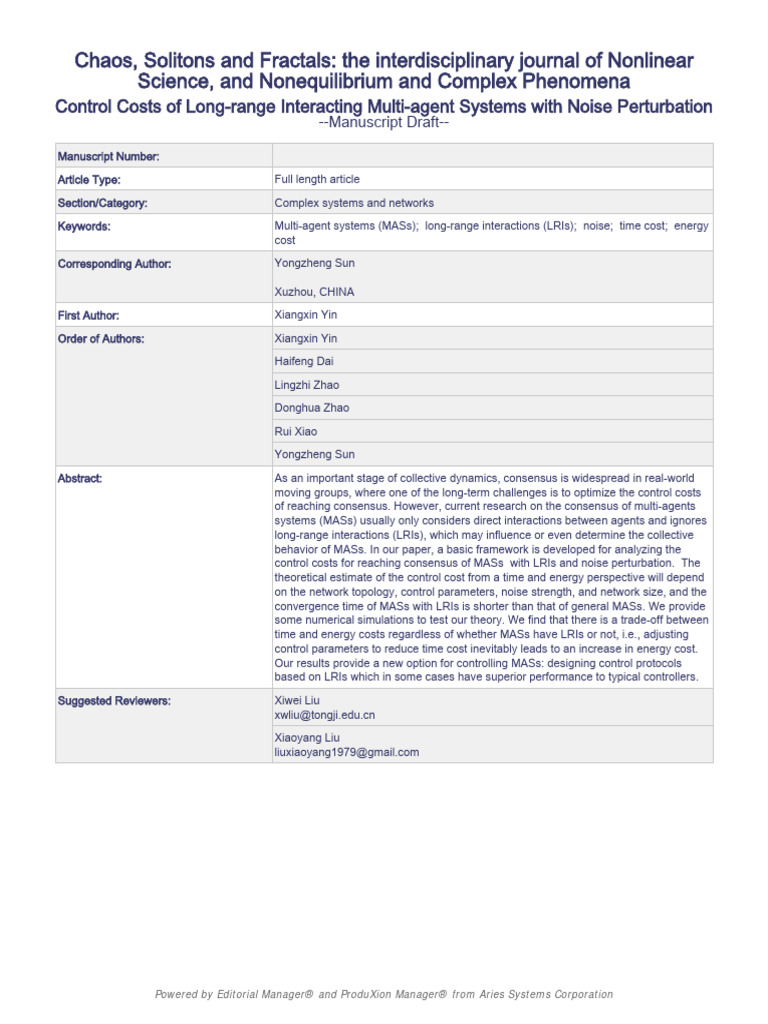 Chaos S 23 05784 | PDF | Eigenvalues And Eigenvectors | Matrix ...
